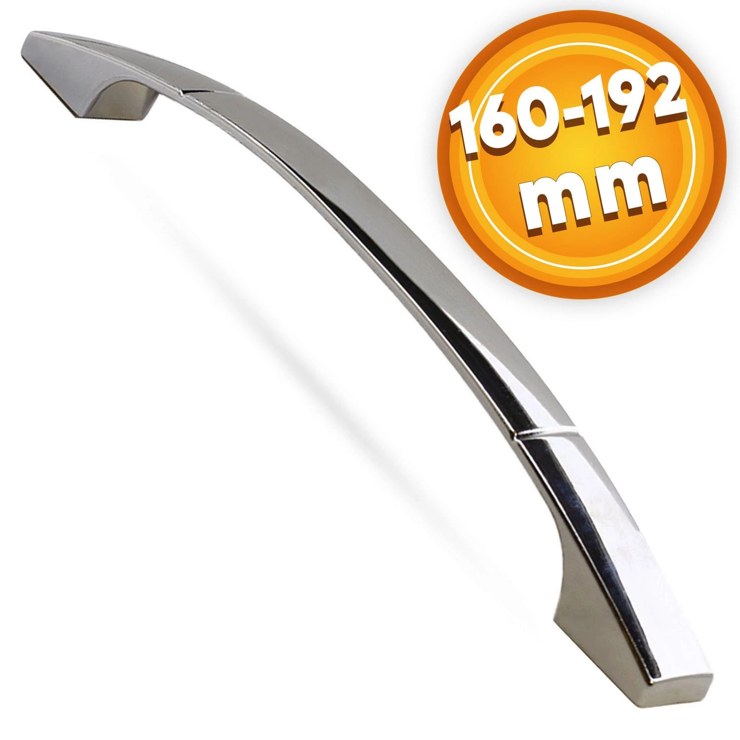 Çekmece Mutfak Dolap Kapak Kulpu Kulbu 160-192 mm Krom Metal Kulp Fiyat ...