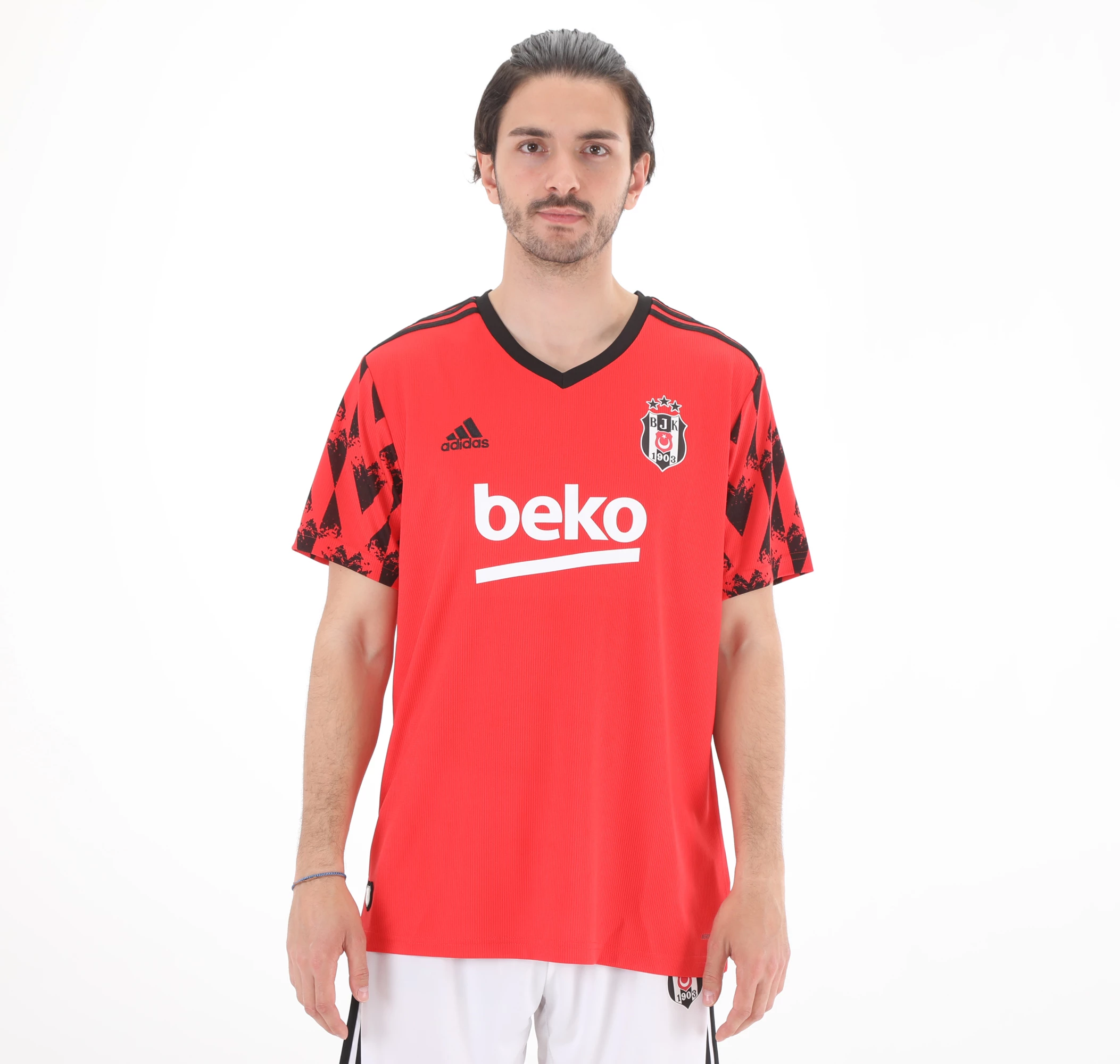 FR4104-E adidas Bjk Beşiktaş 3. Forması Erkek Forma Kırmızı Fiyat ve ...