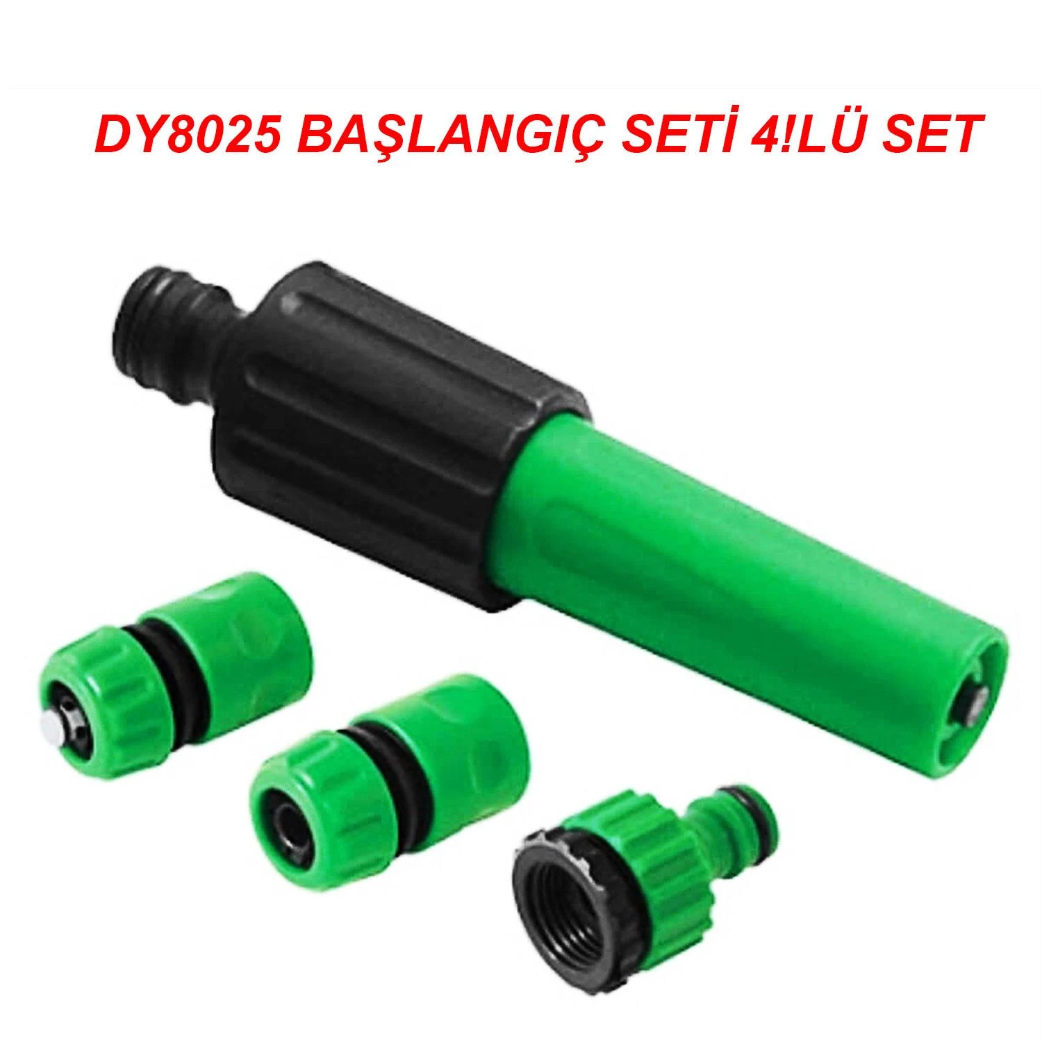Hortum Sulama Başlığı Seti 4 Parça Hortum Bağlantı Ekleme Aparatı Eki ...