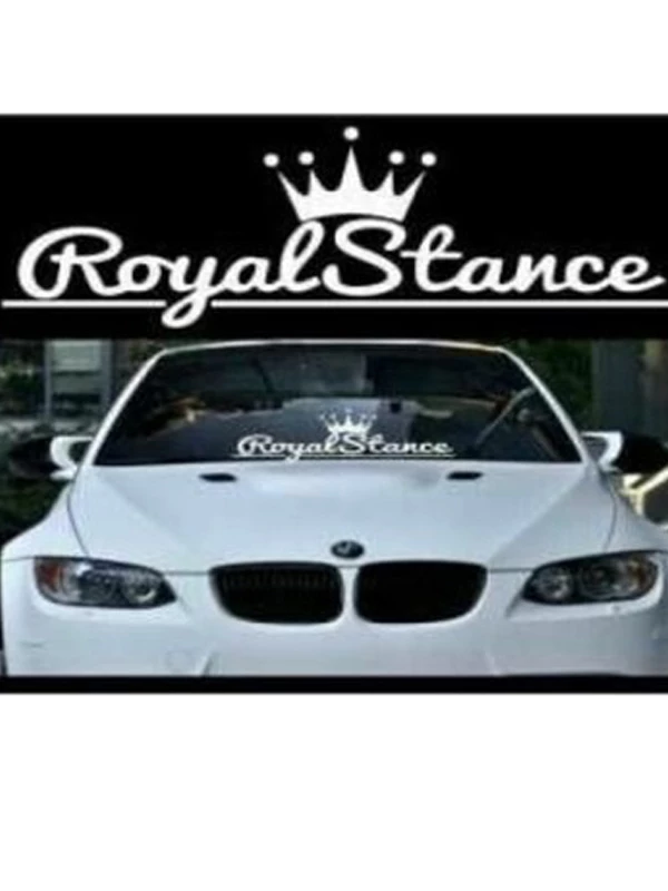 Royal Stance Sticker