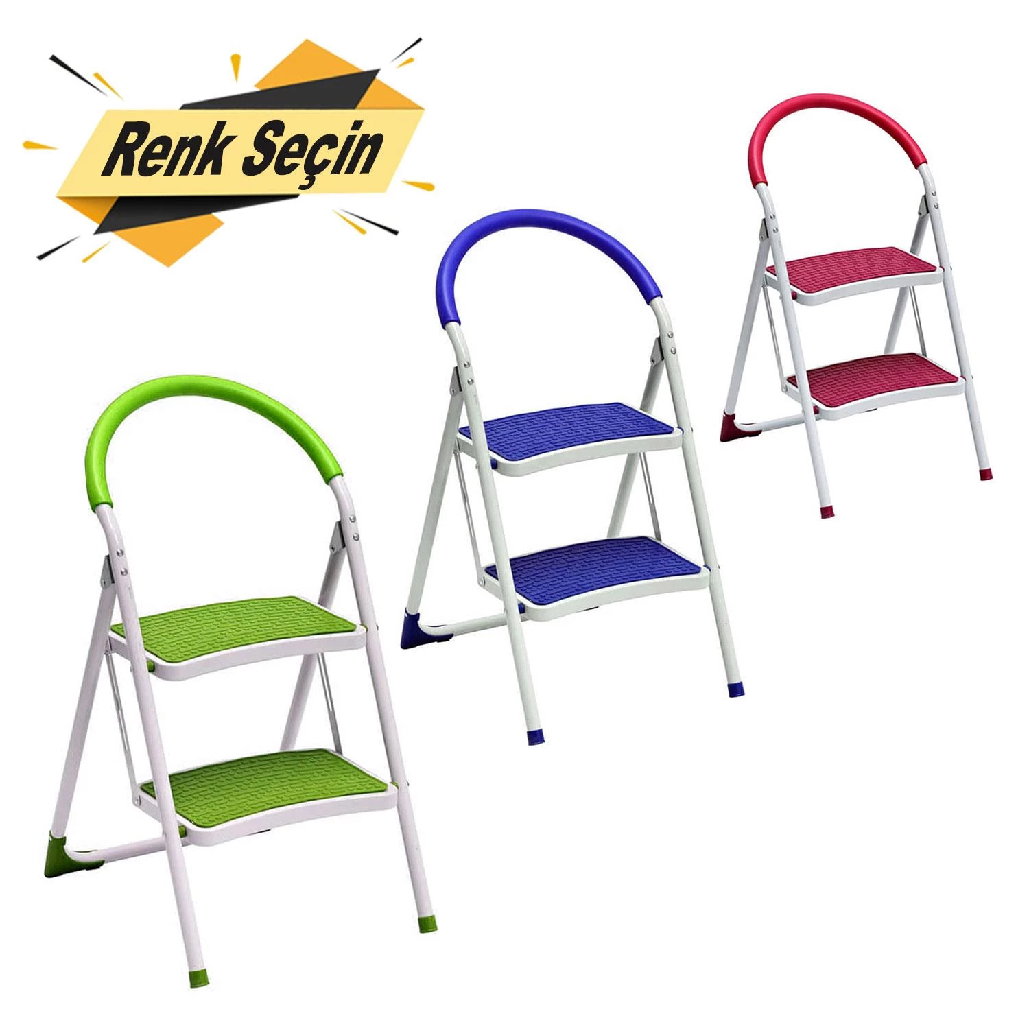 Saraylı Lüks 2 Basamaklı Merdiven Metal Ev Merdiveni Fiyat ve ...