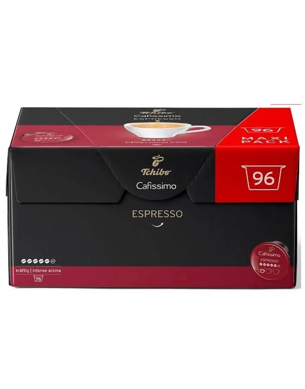 TCHİBO CAFISSIMO ESPRESSO INTENSE AROMA 96'LI KAPSÜL KAHVE 472877 Fiyat ve Özellikleri - Needion