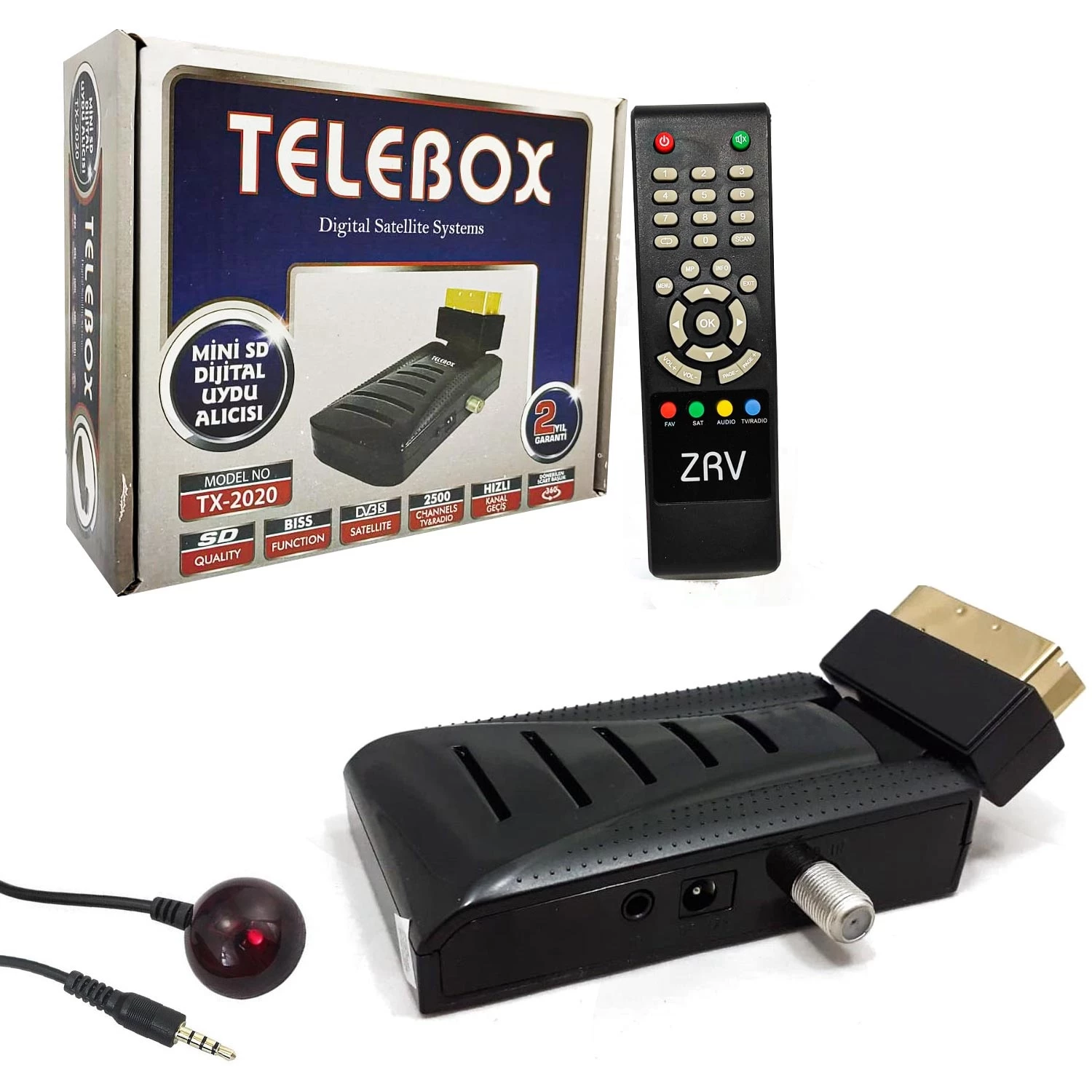 TELEBOX UYDU ALICI SCART SD MİNİ DİJİTAL GOLD TX-2020 Fiyat ve ...